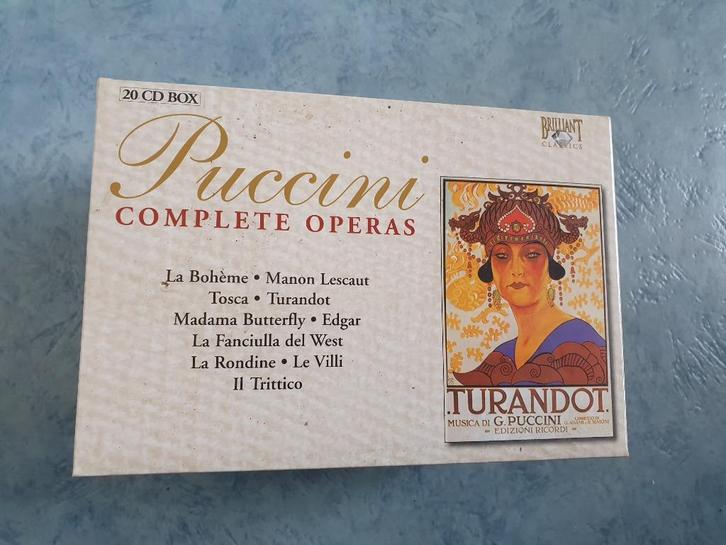 ≥ Puccini - Complete opera (20 cd box) — Cd's | Klassiek — Marktplaats