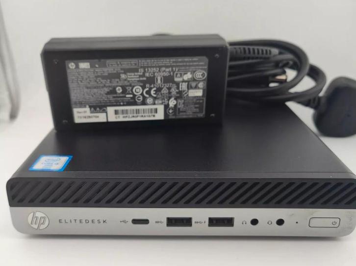≥ Stille Krachtige HP 800 G3 SSF i5 8GB DDR4 256SSD W11 — Desktop Pc's ...