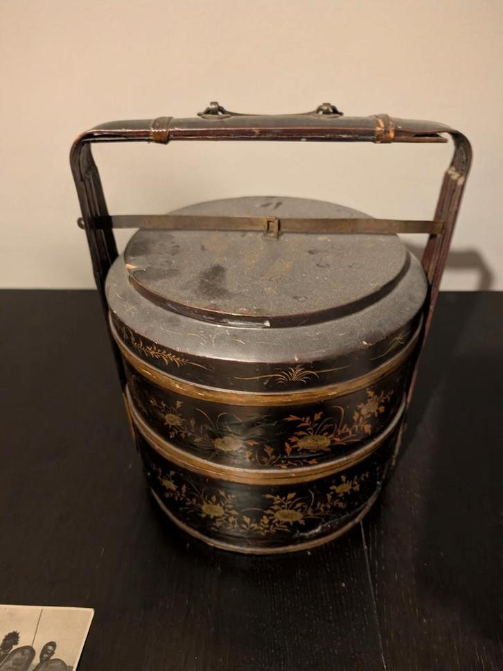 ≥ Antieke Chinese bruidsmand - verhuizing — Antiek | Koper en Brons ...