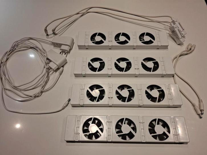 ≥ 4x SpeedComfort Radiator Ventilatoren (2 complete duoset ...