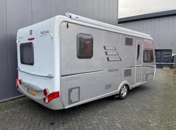 ≥ Eriba Hymer Nova 545 Frans bed, rondzit, mover, vaste luifel ...