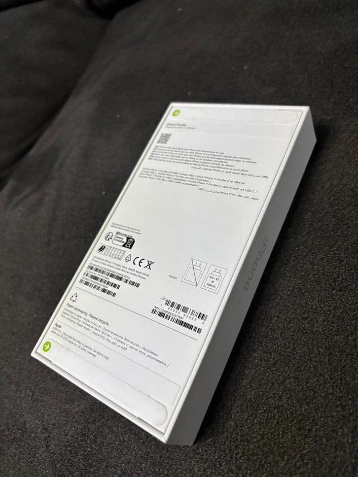 ≥ iPhone 17 Pro Max 256GB - Nieuw! — Mobiele telefoons | Apple iPhone ...