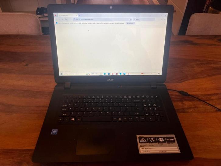≥ Laptop Acer Aspire ES 17 — Windows Laptops — Marktplaats