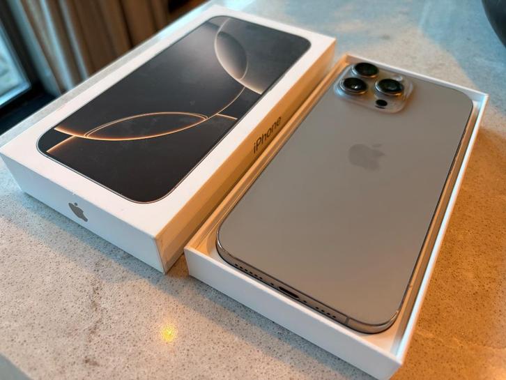 ≥ iPhone 16 Pro Max 256GB (5 maanden oud!) — Mobiele telefoons | Apple ...