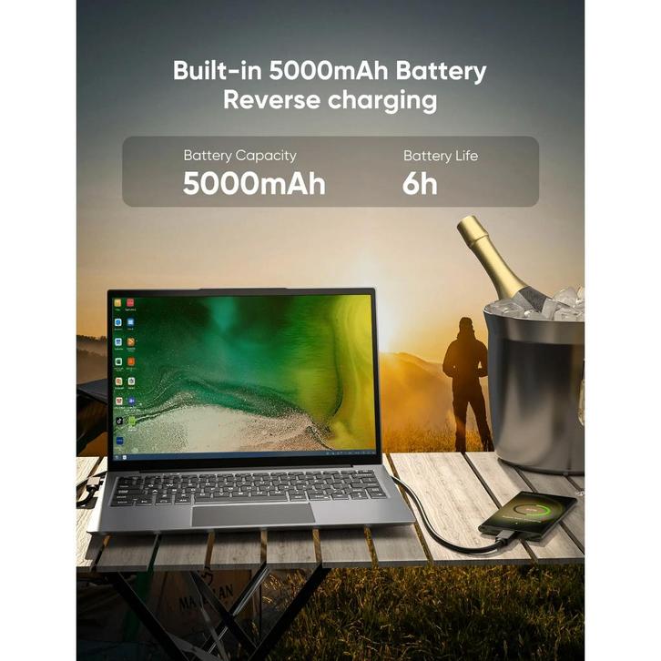 ≥ Dopesplay Lapdock (14.1 inch) Full-HD IPS (1920x1200, 16:10 ...