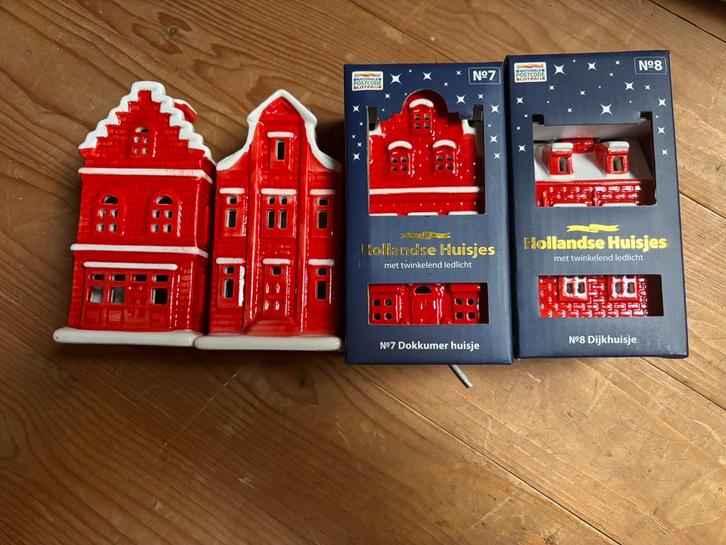 ≥ Vier Hollandse huisjes van de postcode loterij te koop — Kerst ...