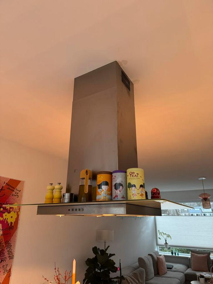 ≥ Moderne Franke Wandschouwkap - Uitstekende staat! — Afzuigkappen ...