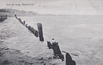 ≥ 16984 Aan de brug Harderwijk Gelderland oude kaart — Ansichtkaarten ...