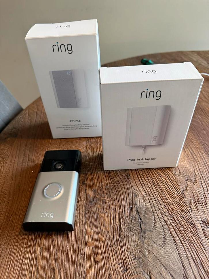 ≥ Ring Deurbel met Chime en Adapter — Alarmsystemen — Marktplaats