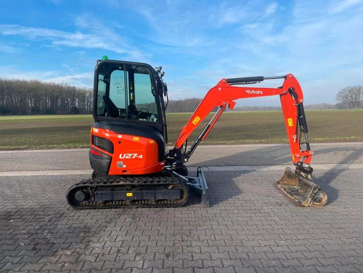 ≥ Kubota U27-4 minigraver zo goed als nieuw (bj 2025) — Machines en ...