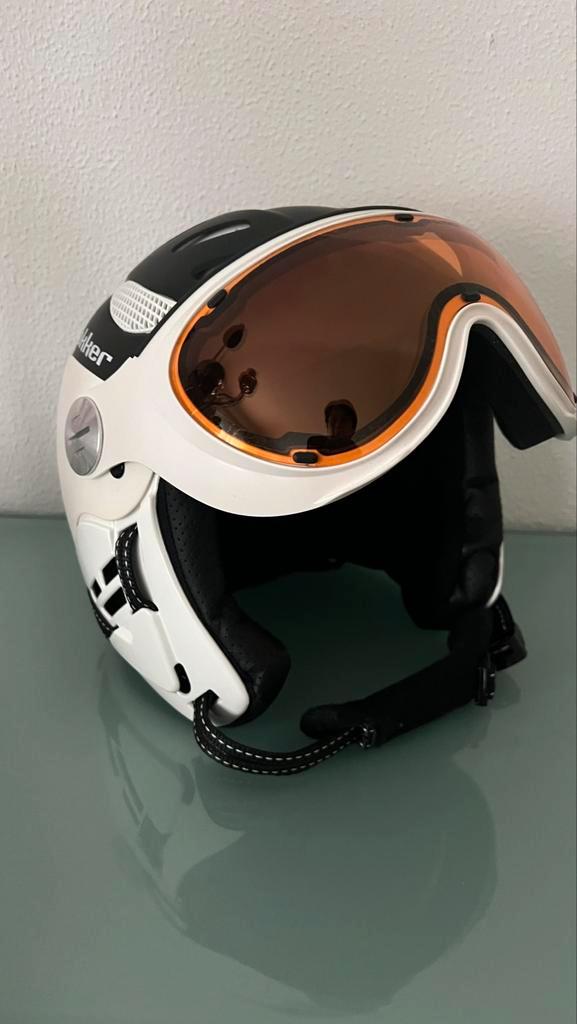 ≥ Skihelm Slokker Balo met vizier 60-62 cm. — Skiën en Langlaufen ...