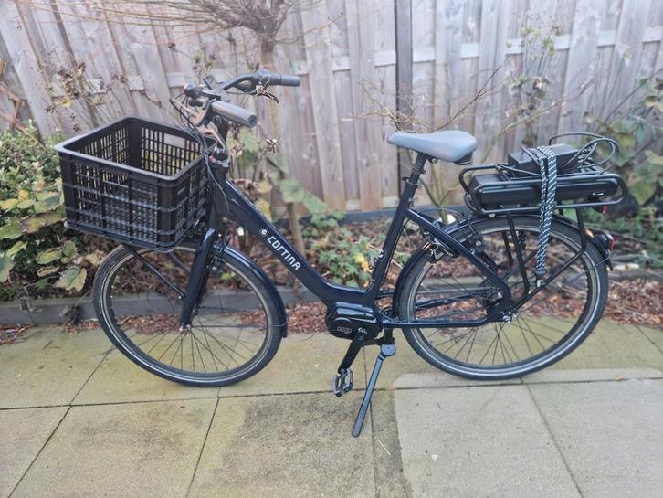 ≥ Cortina E-Common E-bike midenmotor,beld,57cm.8vers(Z.g.a.n ...