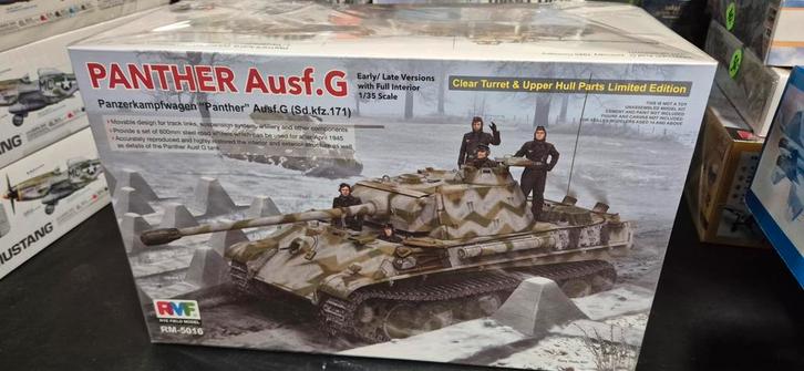 ≥ RFM 1/35 Panther G met Volledige Interieur — Modelbouw | Figuren en ...