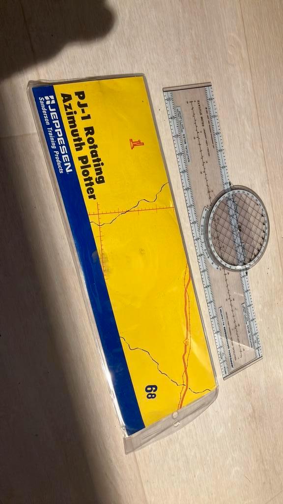 ≥ Jeppesen plotter, tas, kneepad en headset tas — Luchtvaart en ...