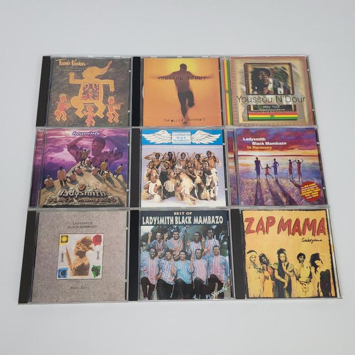 ≥ CD Collection World Music Afrika - 9 CD's Nice Price Bundle — Cd's ...