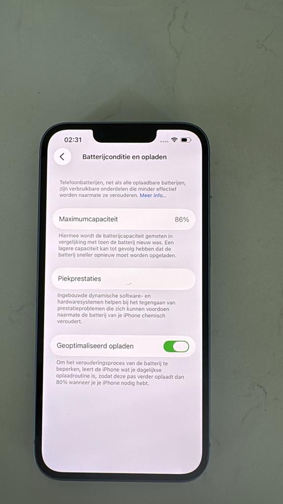 ≥ iPhone 14 128GB Blauw - Goede staat! — Mobiele telefoons | Apple iPhone — Marktplaats