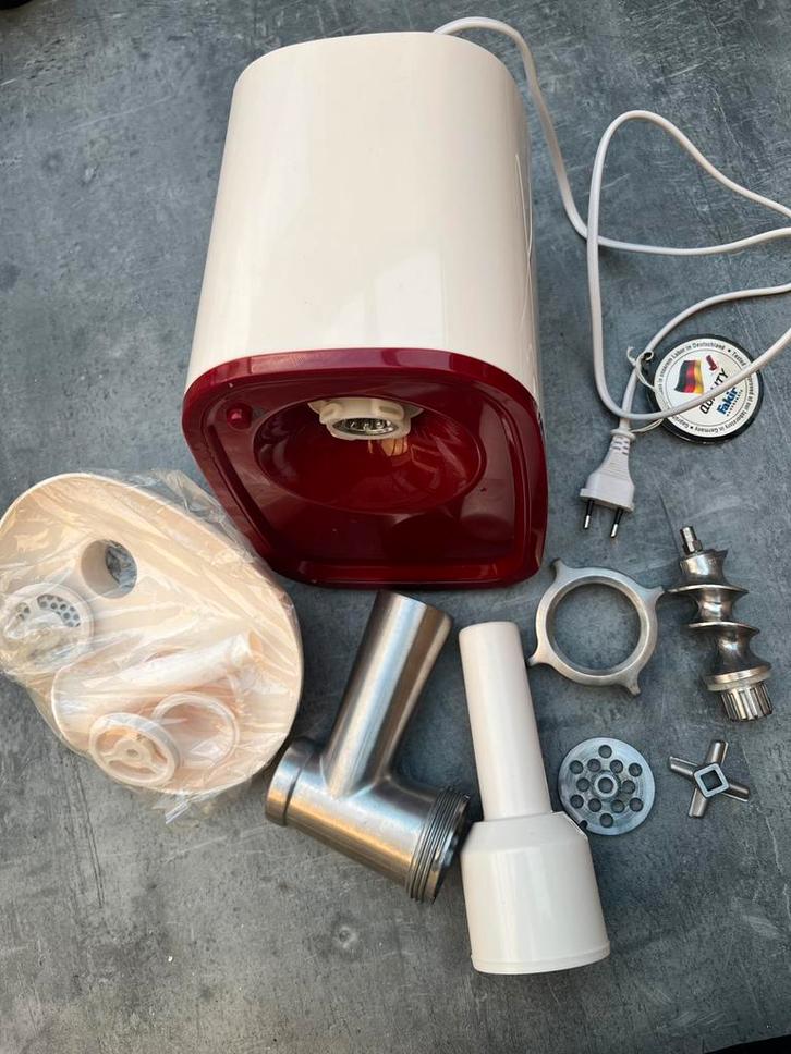 ≥ Fakir Minso Plus 1800W Vleesmolen - Krachtpatser voor thuis ...
