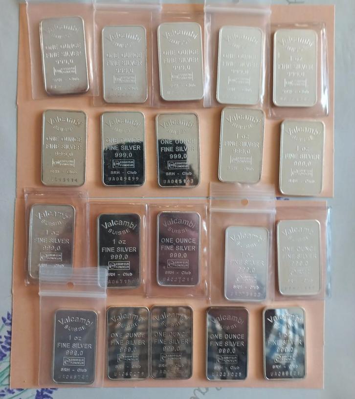 ≥ Valcambi Suisse 1 oz baar (NOG 8 BESCHIKBAAR) — Edelmetalen en Baren ...