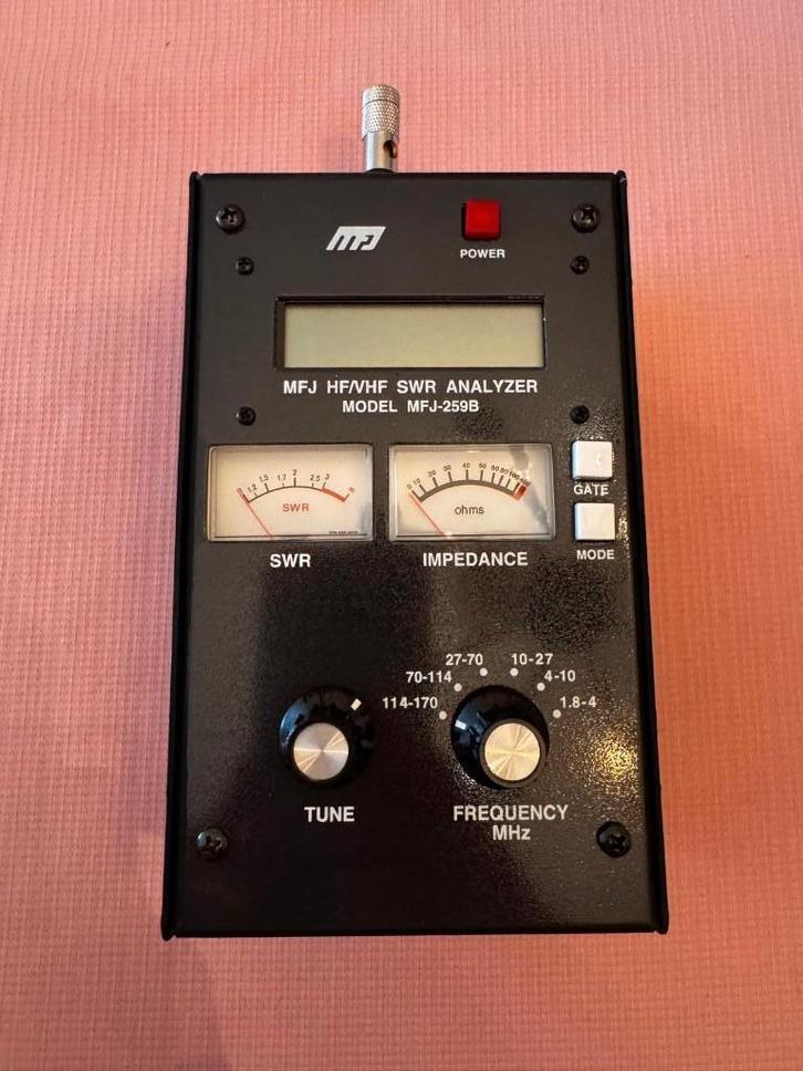 ≥ Te Koop MFJ-259B HF-VHF-SWR Analyzer — Zenders en Ontvangers ...