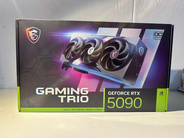 ≥ MSI GeForce RTX 5090 32G GAMING TRIO OC — Videokaarten — Marktplaats