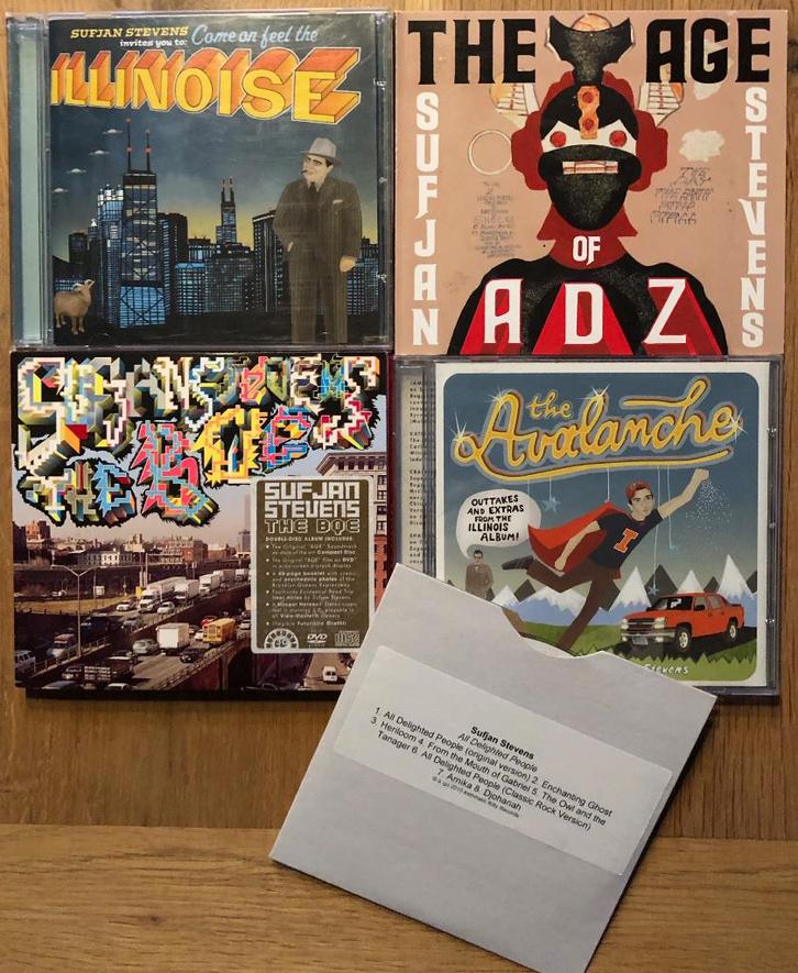 ≥ SUFJAN STEVENS - Verzameling van 5 albums (5CD & DVD) — Cd's | Rock ...