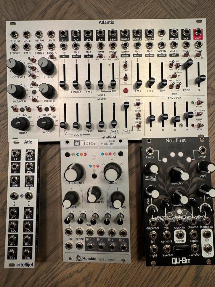 ≥ Eurorack : atlantix + atlx , tides v2 en nautilus — Synthesizers ...