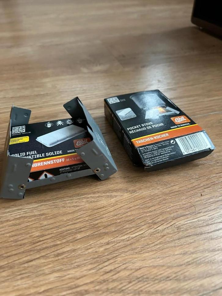 ≥ Esbit brander pocket stove Nieuw — Kampeeraccessoires — Marktplaats