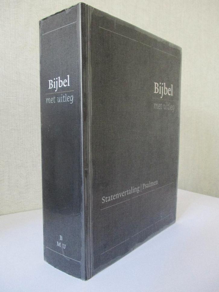 ≥ BMU: Bijbel met uitleg Statenvertaling| Psalmen| Formulieren ...