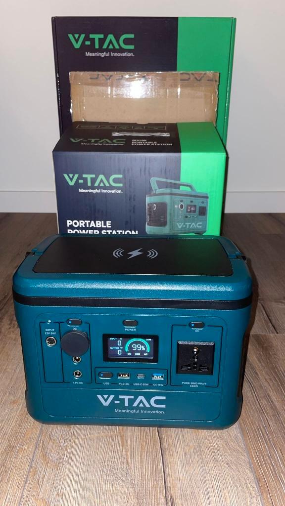 ≥ ZGAN VTAC VT-606 568Wh 500W Powerstation in originele doos ...