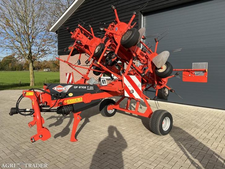 ≥ Kuhn GF8702T GII getrokken schudder — Agrarisch | Werktuigen ...