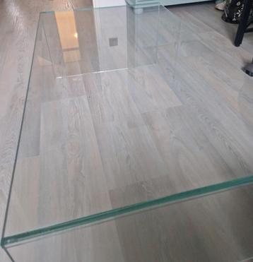 ≥ Retro glazen Salontafel rechthoekig — Tafels | Salontafels — Marktplaats