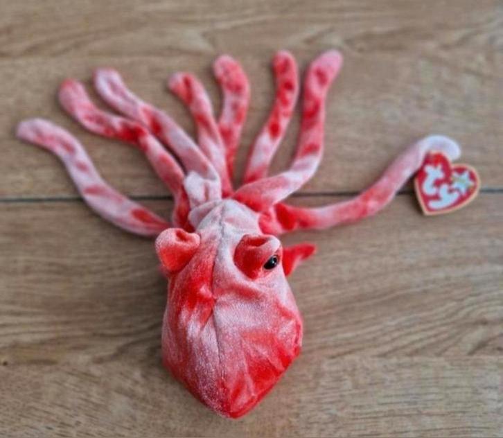 ≥ TY Beanie Baby Octopus Wiggly — Speelgoed | Knuffels en Pluche ...