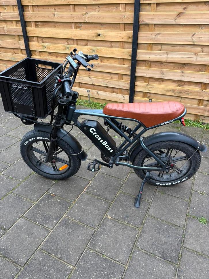 ≥ Fatbike crossboss — Elektrische fietsen — Marktplaats