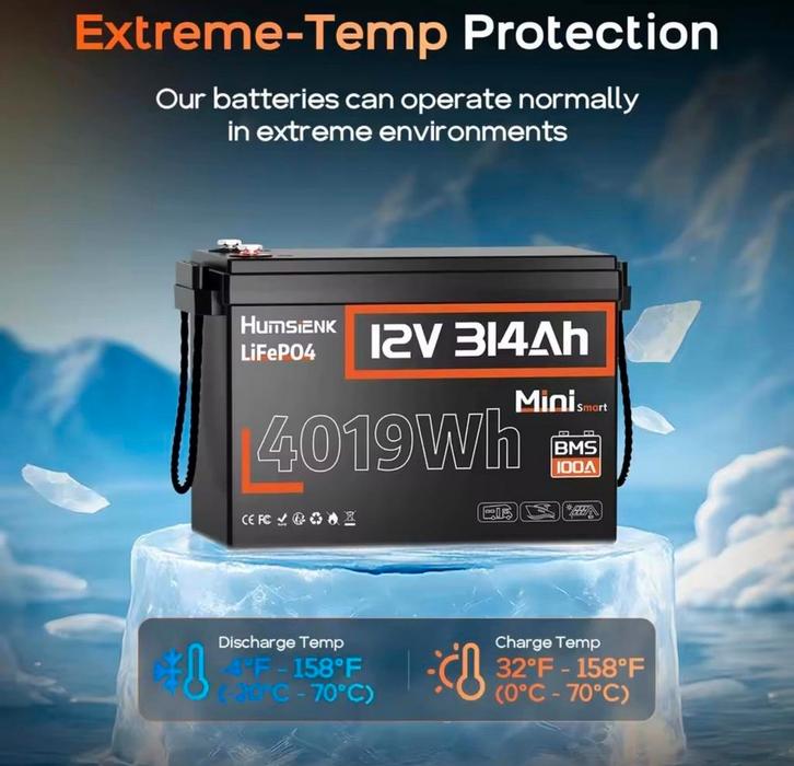 ≥ Lifepo4 12V 314Ah Accu - Krachtige Batterij — Caravan accessoires ...