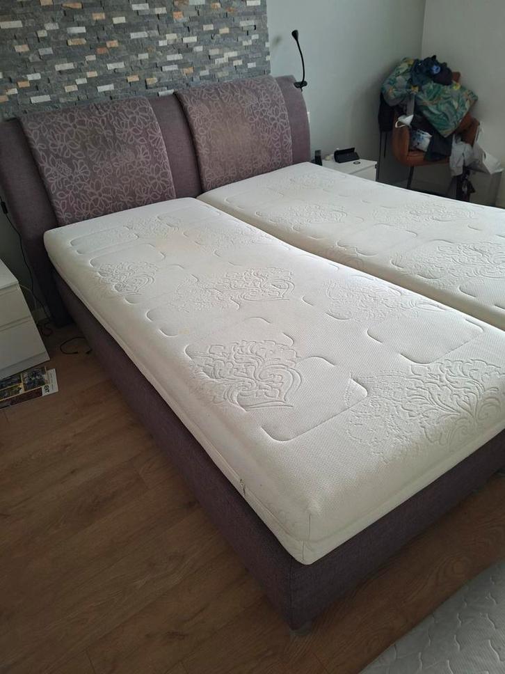 ≥ Boxspring 180x220 - Gebruikt, gratis af te halen — Slaapkamer ...