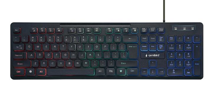 ≥ Multimedia keyboard "Rainbow" Backlight KB-UML-02/ 20 stuks ...