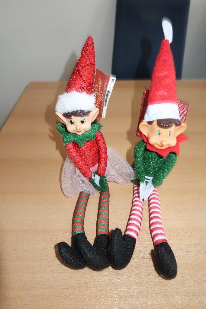 ≥ Elf on the shelf kerst setje nieuw van 40cm lang — Kerst — Marktplaats