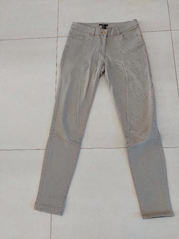 ≥ Beige/taupe 5-pocket model broek van de H&M, Maat 36/S. — Broeken en ...