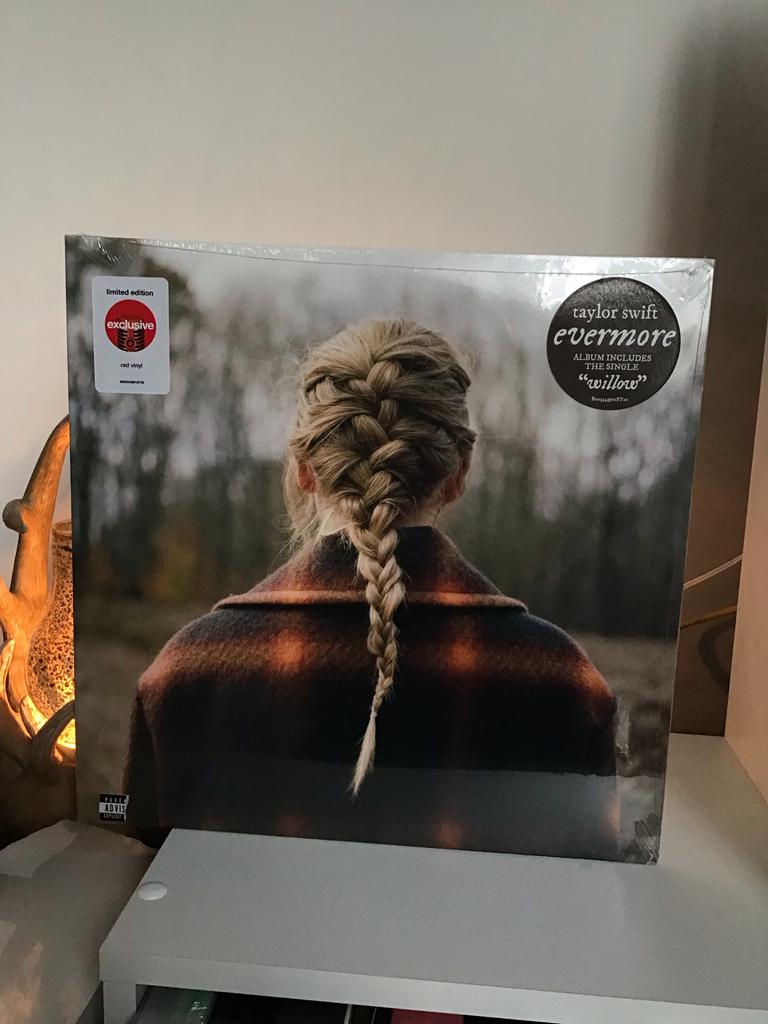≥ Taylor Swift - Evermore Vinyl Target Exclusive Rode LP — Vinyl | Pop ...