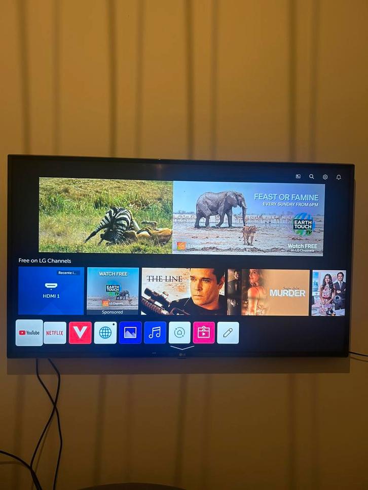 ≥ LG 49 inch | 4k Smart tv — Televisies — Marktplaats