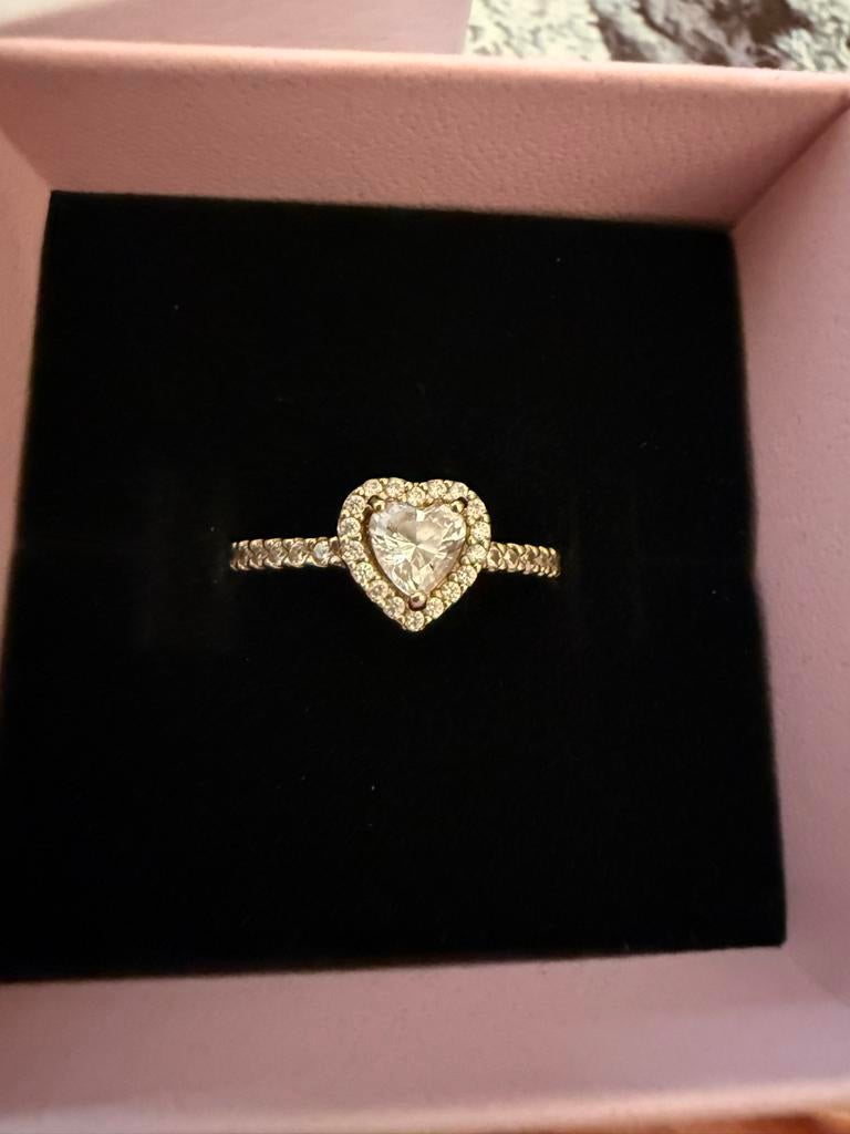 ≥ Pandora 14k Gouden Hart Ring - Nieuw — Ringen — Marktplaats