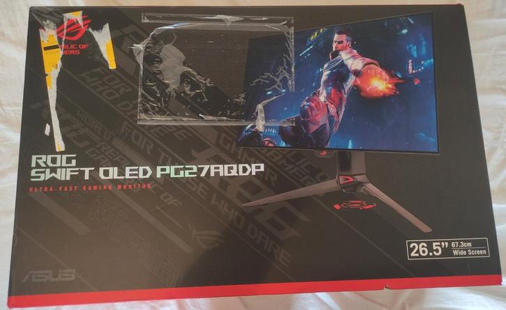 ≥ ROG SWIFT PG27AQDP - WOLED 2K 480Hz Gaming Monitor — Monitoren ...
