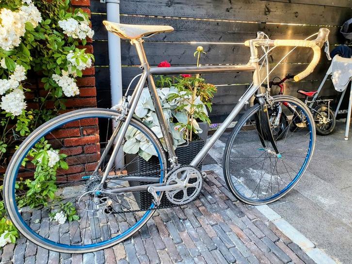 ≥ Titanium retro racefiets Dura Ace van Tuyll — Fietsen | Racefietsen ...