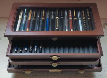 ≥ 22 nieuwe vulpennen in verzamel ladekast Super AANBIEDING ...