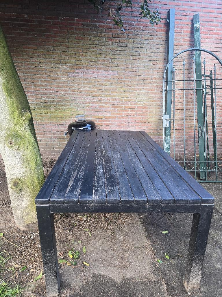 ≥ MOET DEZE WEEK WEG Gratis grote, houten tuintafel — Tuintafels ...