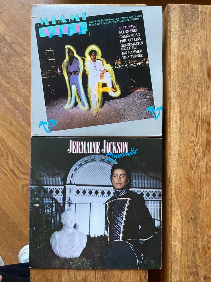 ≥ Miami Vice & Jermaine Jackson Vinyl LP's — Vinyl | Pop — Marktplaats