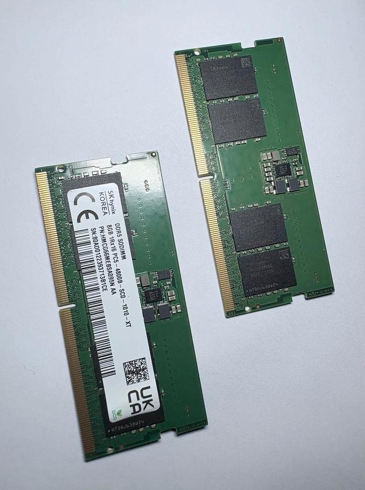 ≥ (Gaming) Laptop RAM 2x 8GB DDR5 4800mhz SODIMM — RAM geheugen ...