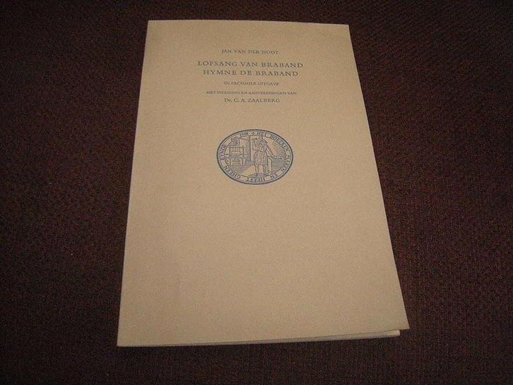 ≥ van der Noot - Lofsang van Braband, Hymne de Braband — Geschiedenis ...