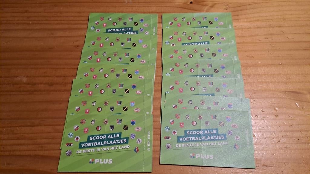 ≥ 26 Voetbalplaatjes van PLUS - Scoren maar! — Supermarktacties ...