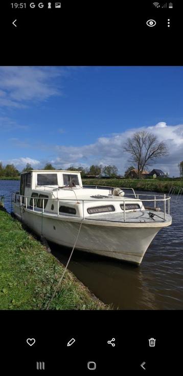 ≥ KRUIZER OPKNAPPER, KAJUITBOOT, VAN 8.5 METER — Motorboten en ...